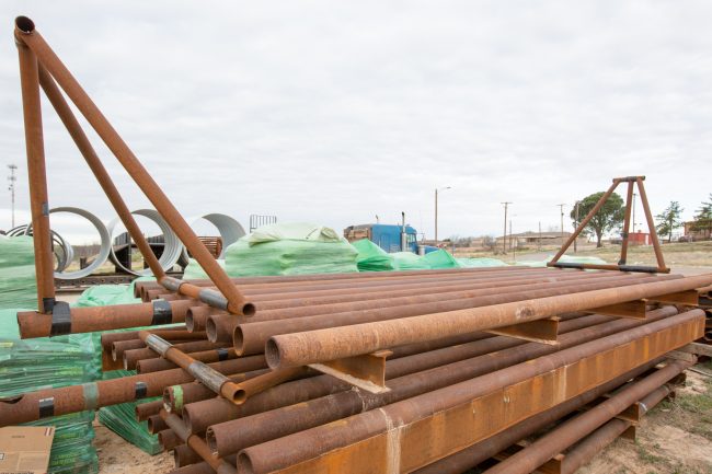 Concrete Bases for Cattle Guards » Stone's Ace Hardware - Crane, Texas