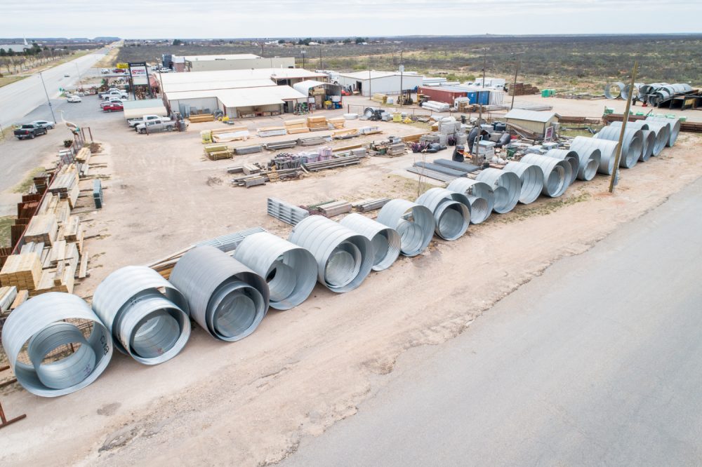 Concrete Bases for Cattle Guards » Stone's Ace Hardware - Crane, Texas